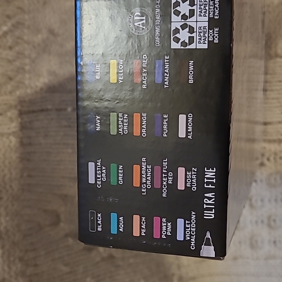 Sharpie | Art | New Limited Edition Sharpie Gift Set 6 Markers 40 Fine ...